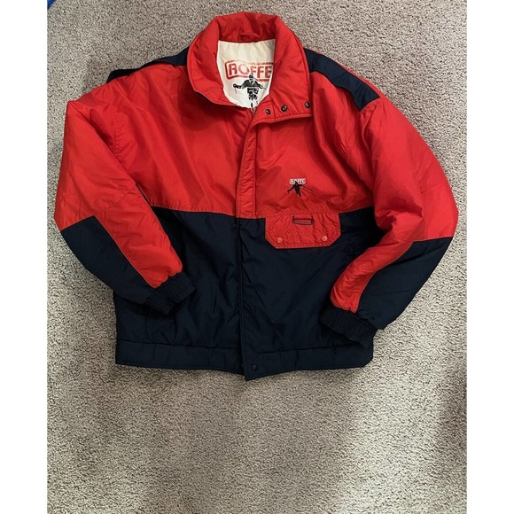 Roffe | Jackets & Coats | Vintage Roffe Ski Jacket Mens Blue Red ...
